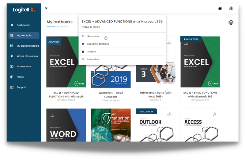 How to access instructor resources? | Teacher accounts - Logitell Support